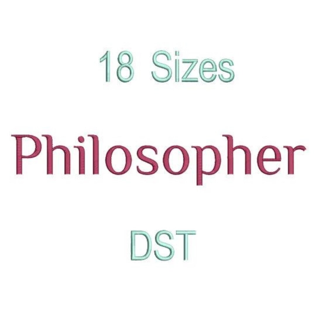 Philosopher Font,dst,calligraphy Fonts,machine Embroidery,embroidery ...