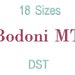 Bodoni MT Font,dst,calligraphy Fonts,machine Embroidery,embroidery Font ...