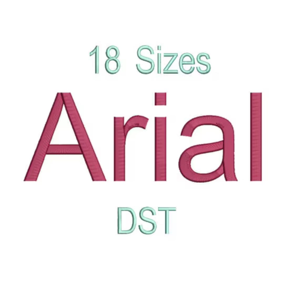 Arial Font,dst,calligraphy Fonts,machine Embroidery,embroidery Font ...