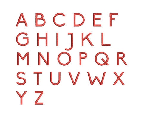 Biko Font,dst,calligraphy Fonts,machine Embroidery,embroidery Font ...