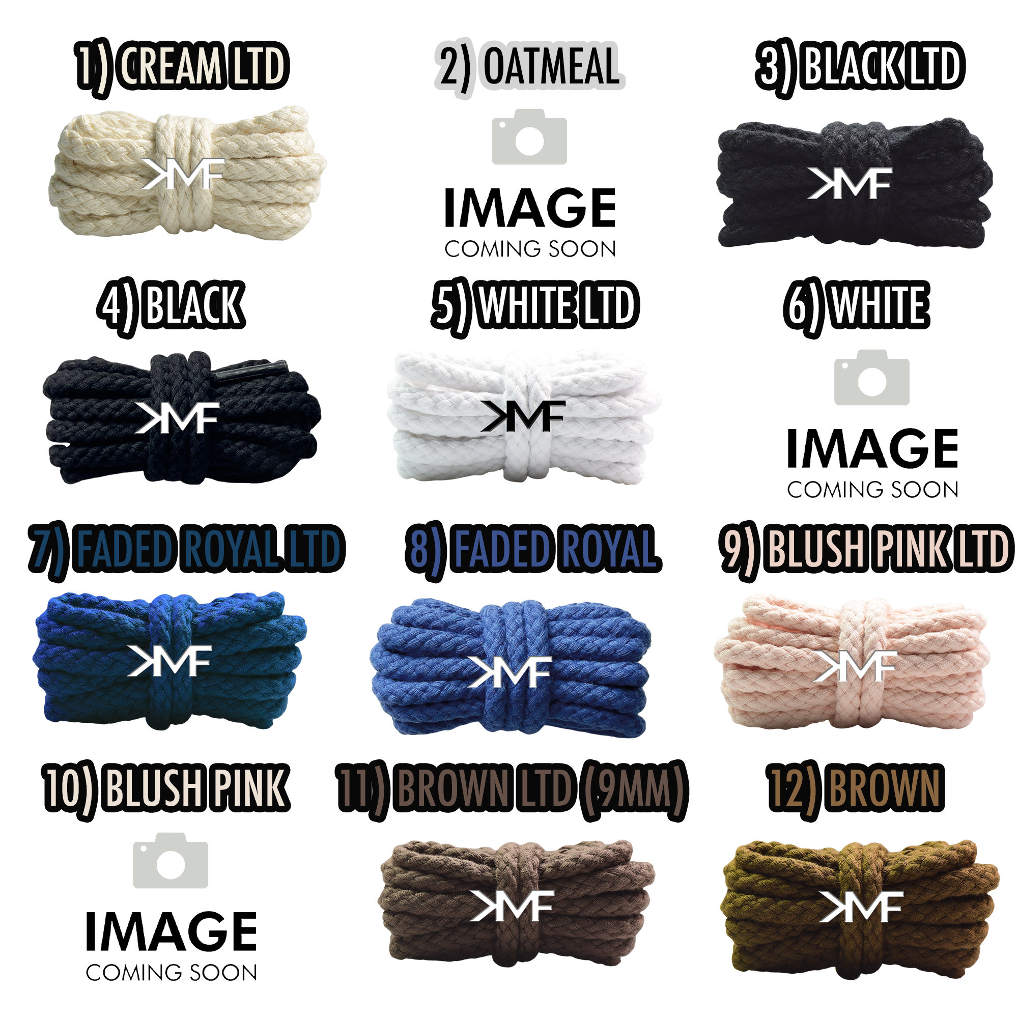 Braided Rope Shoelaces Brand New Premium Quality Thick Replacement ...