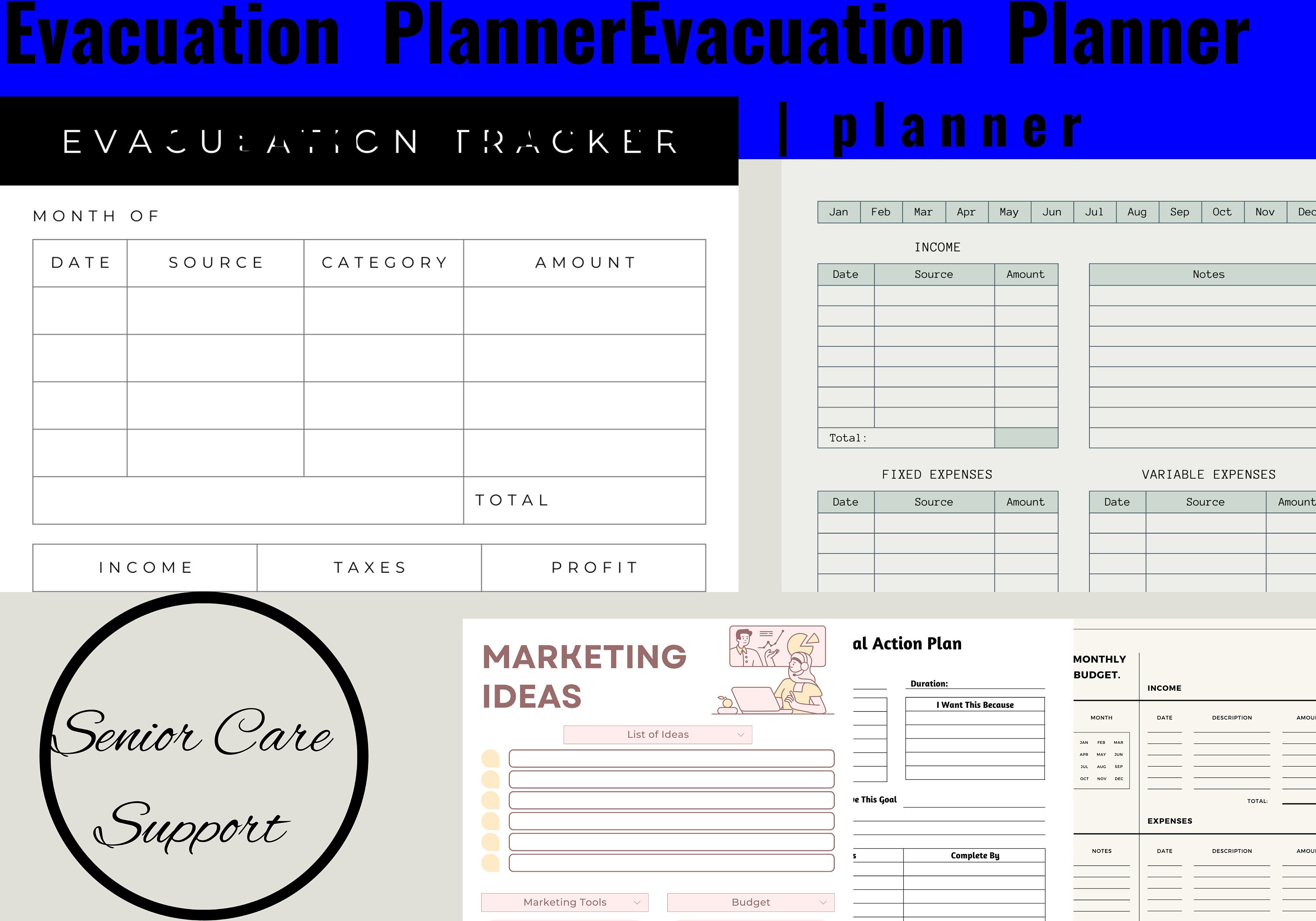 Evacuation Planner - Etsy