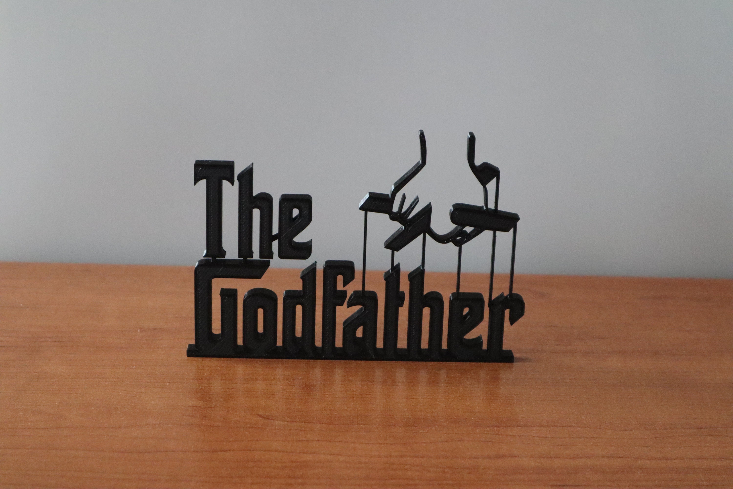 The Godfather 3D Printed Art - Etsy