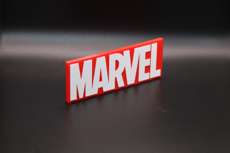 Marvel 3D Printed Art - Etsy