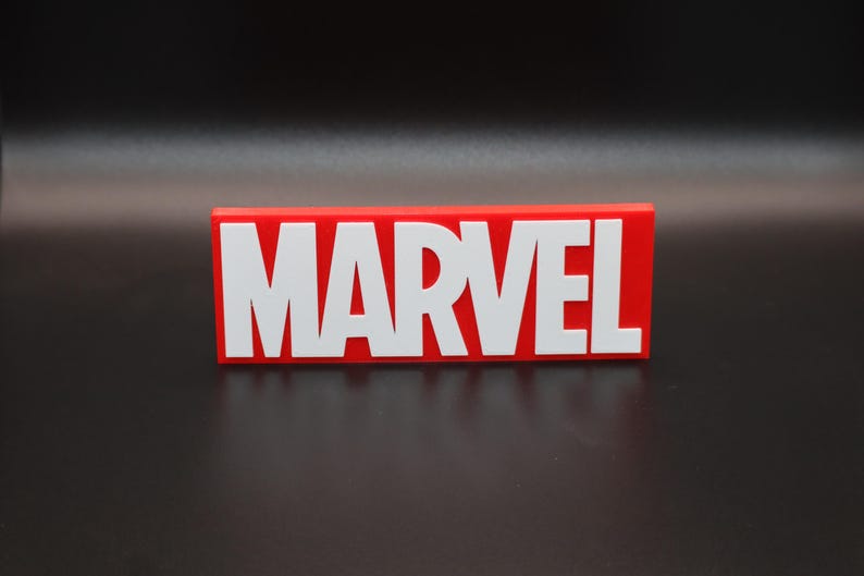 Marvel 3D Printed Art - Etsy