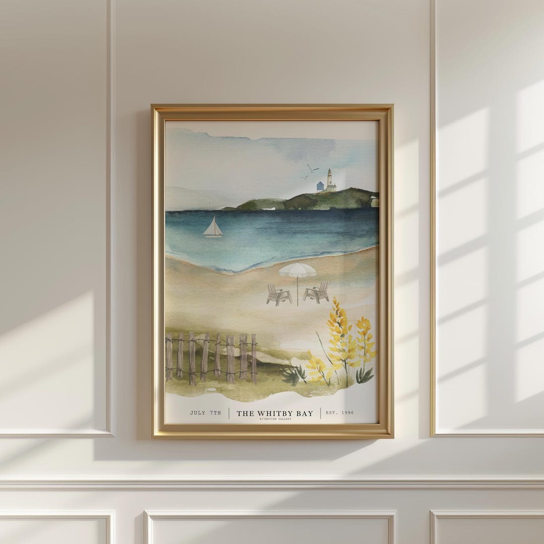 Muted Beach Ocean Art, Minimalist Coastal Wall Art, Neutral Summer Wall ...