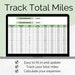 Mileage Expense Tracker, Mileage Log, Mileage Calculator, Mileage ...