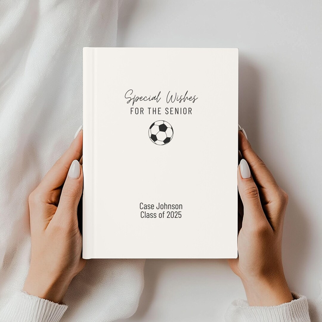Personalized Soccer Senior Journal – Class of 2025 Gift for Graduate ...