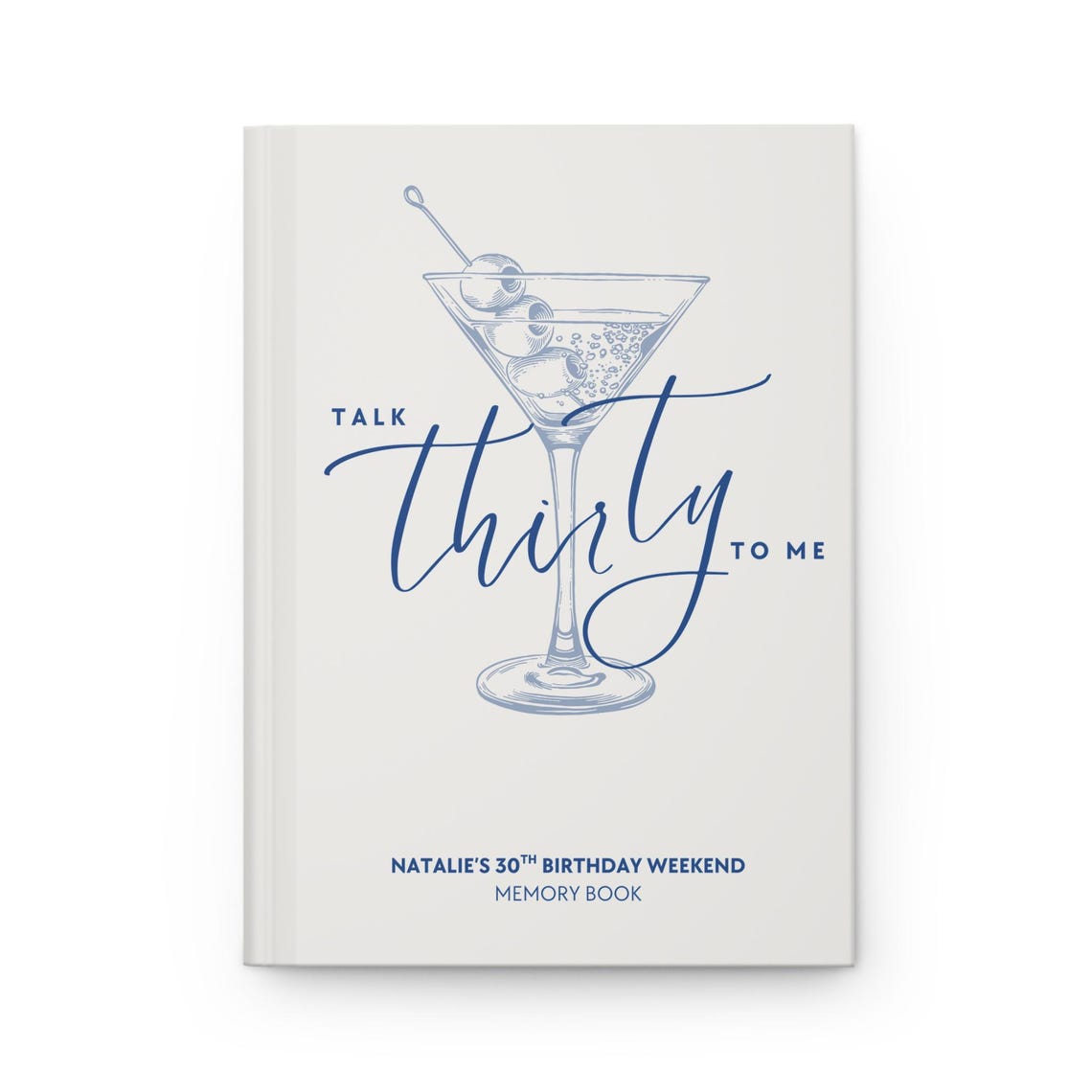Talk Thirty to Me Guestbook 30th Birthday Memory Book 30th Birthday ...