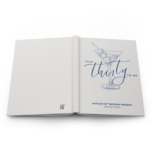 Talk Thirty to Me Guestbook 30th Birthday Memory Book 30th Birthday ...