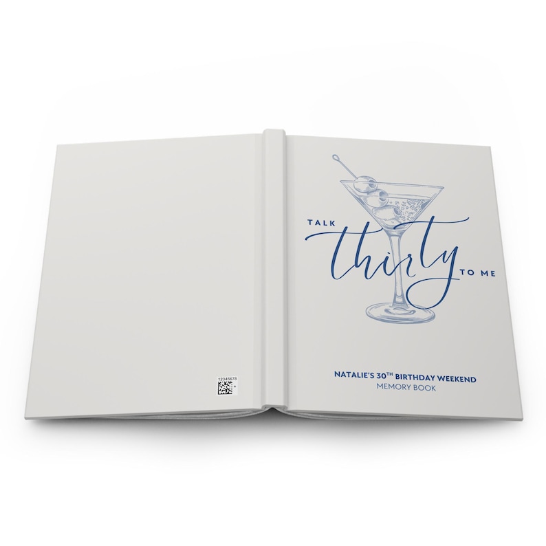 Talk Thirty to Me Guestbook 30th Birthday Memory Book 30th Birthday ...