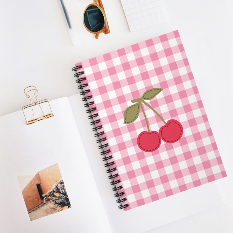 Cherry Notebook, Coquette Notebook, Coquette Journal, Coquette ...