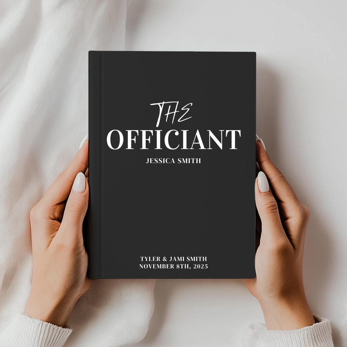 Custom Wedding Officiant Journal Thank You Gift Officiant Proposal ...