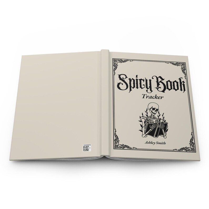 Spicy Book Tracker Romance Reading Journal Smut Book Log Fantasy ...