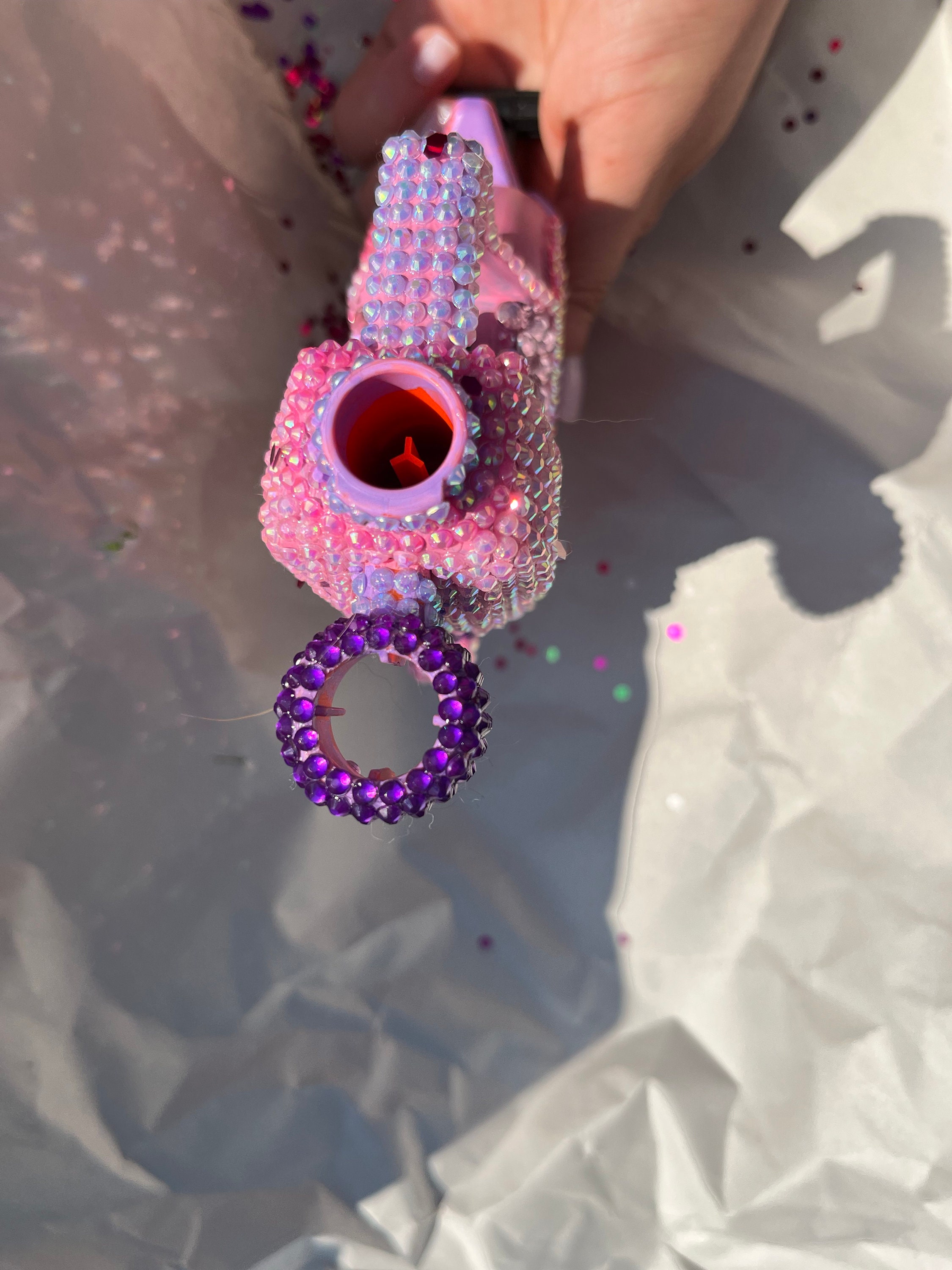 Pink Bedazzled Nerf Gun - Etsy