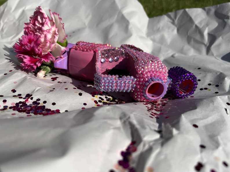 Pink Bedazzled Nerf Gun - Etsy