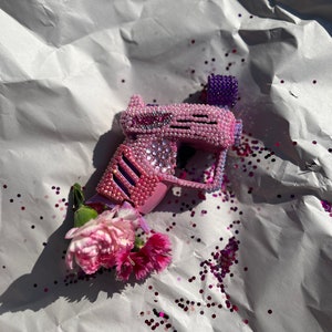 Pink Bedazzled Nerf Gun - Etsy