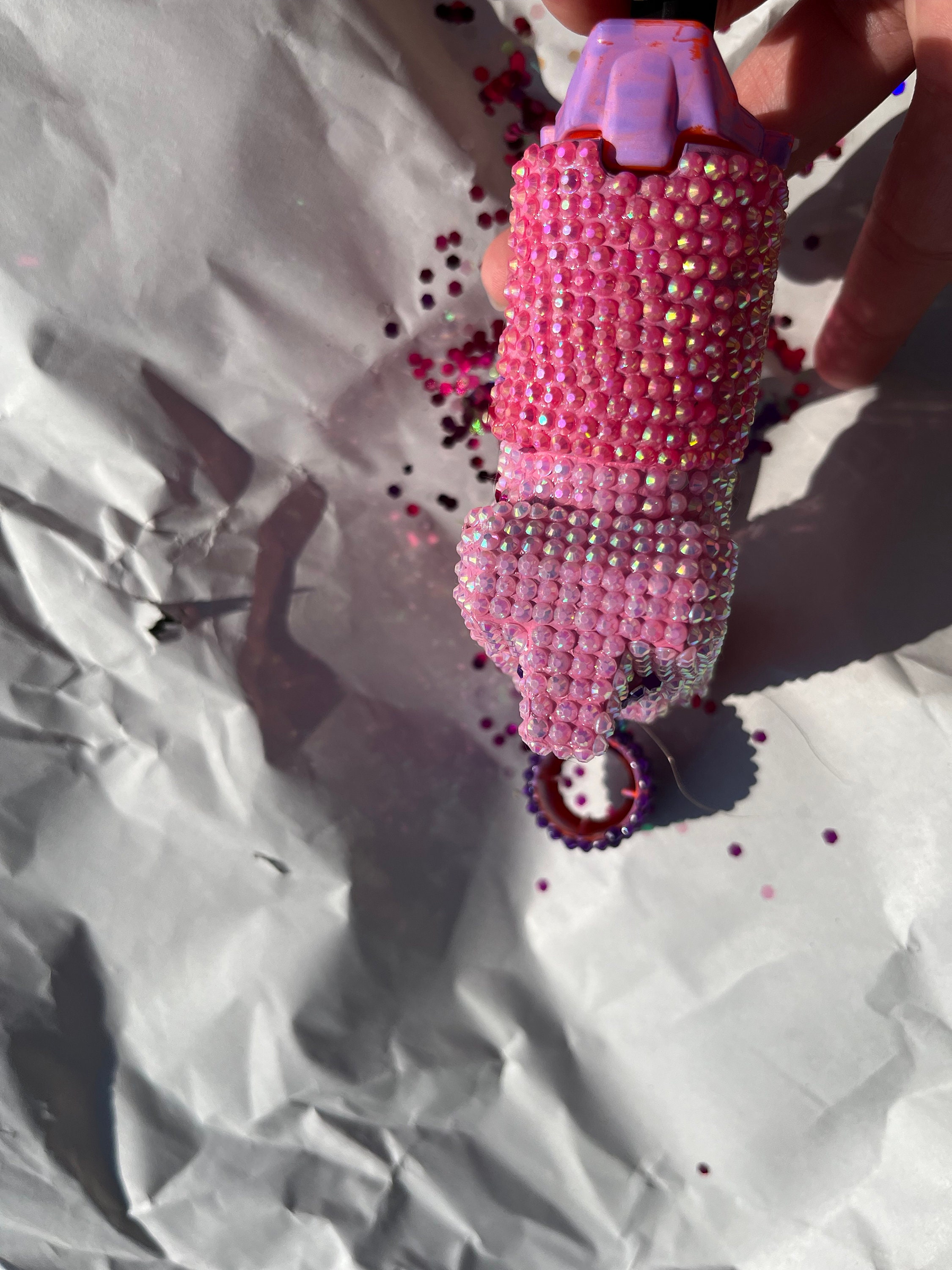 Pink Bedazzled Nerf Gun - Etsy