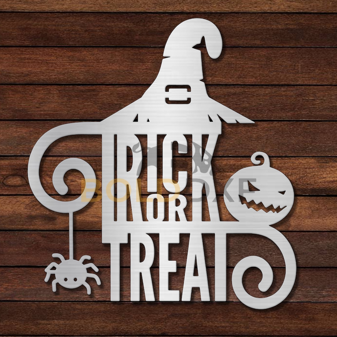 Trick or Treat DXF & SVG - Etsy
