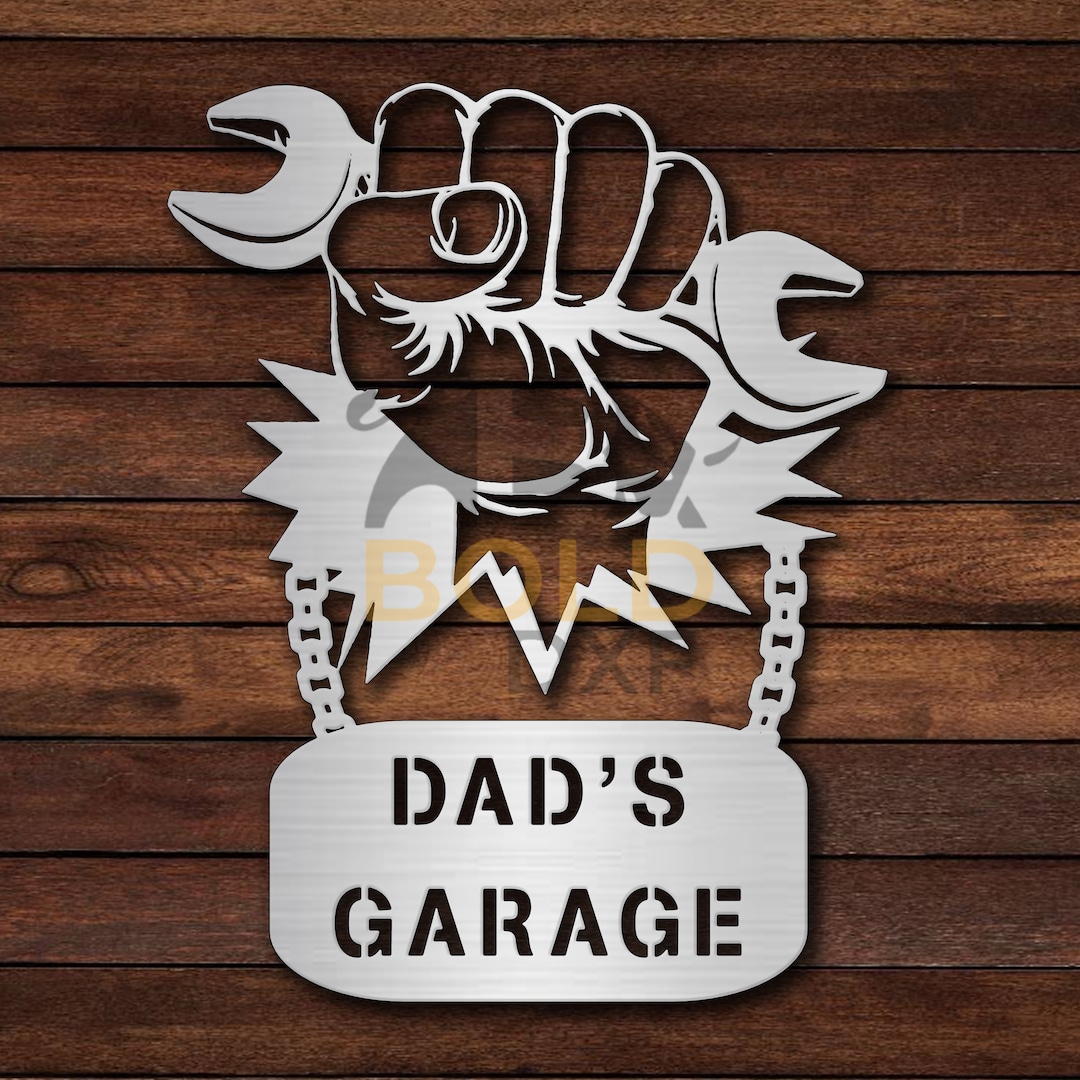 Dad's Garage DXF & SVG - Etsy