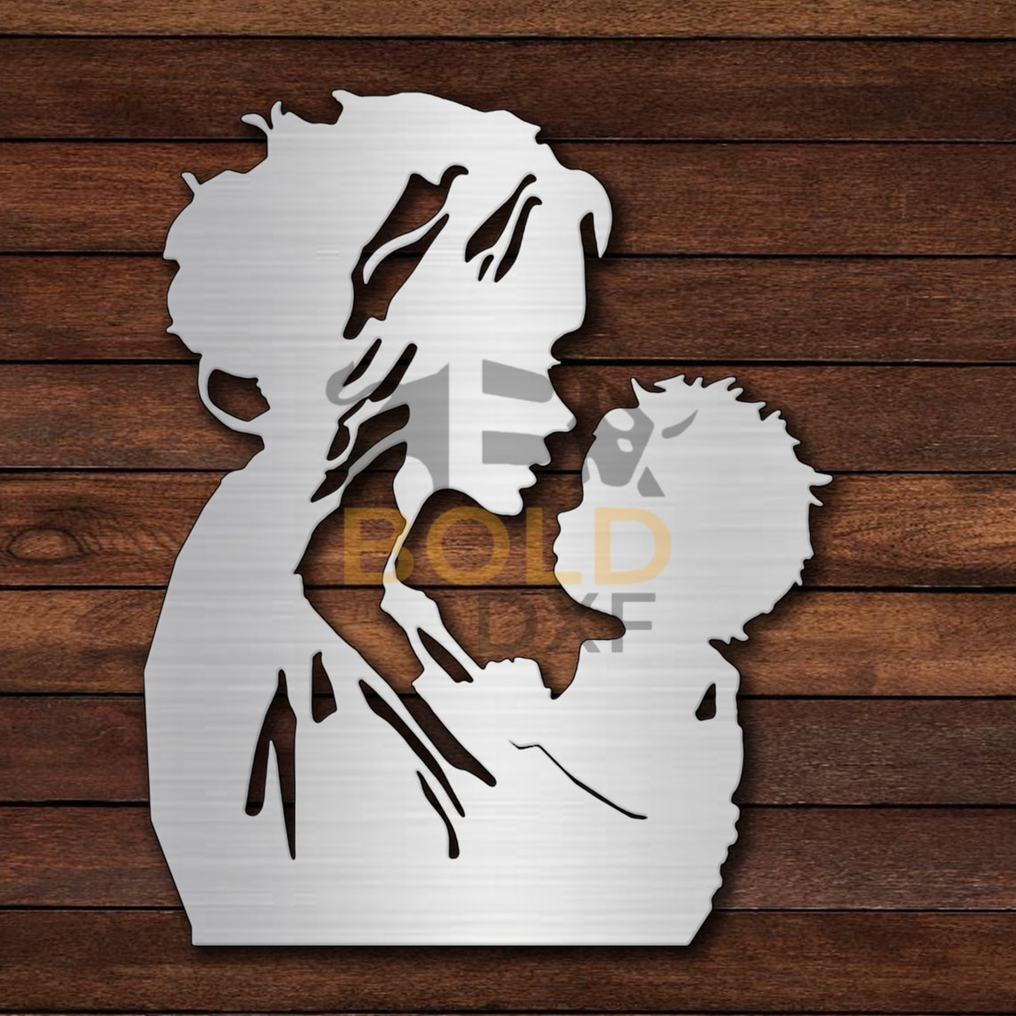 Mother and Child DXF & SVG - Etsy