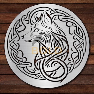 Celtic Knot - Wolf DXF & SVG - Etsy