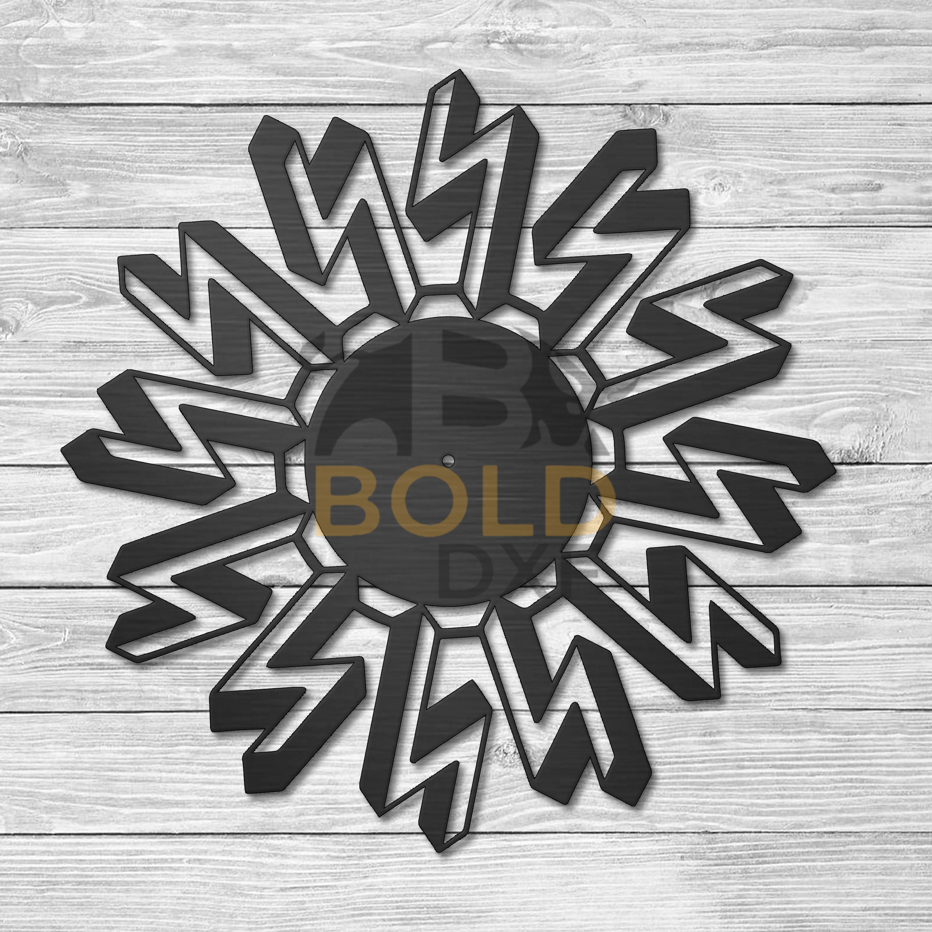 Clock - Sunrays DXF & SVG - Etsy