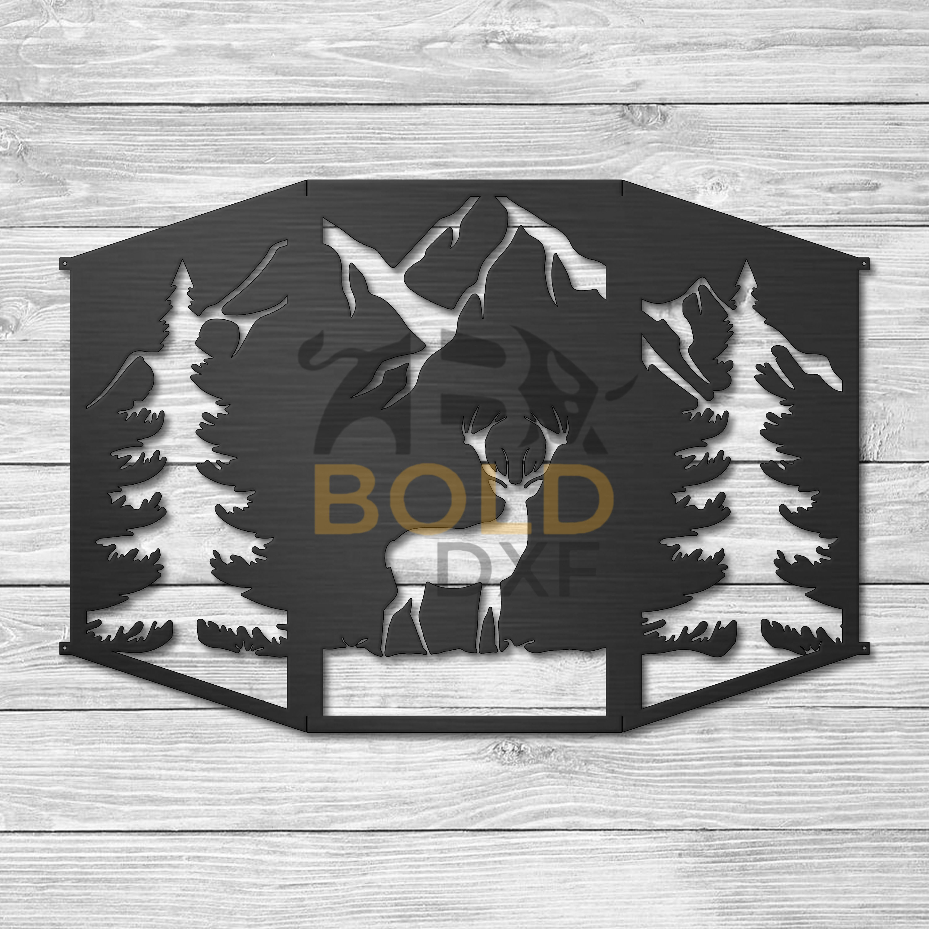 Sconce - Deer DXF & SVG - Etsy