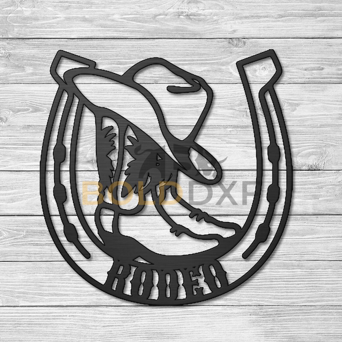 Rodeo DXF & SVG - Etsy
