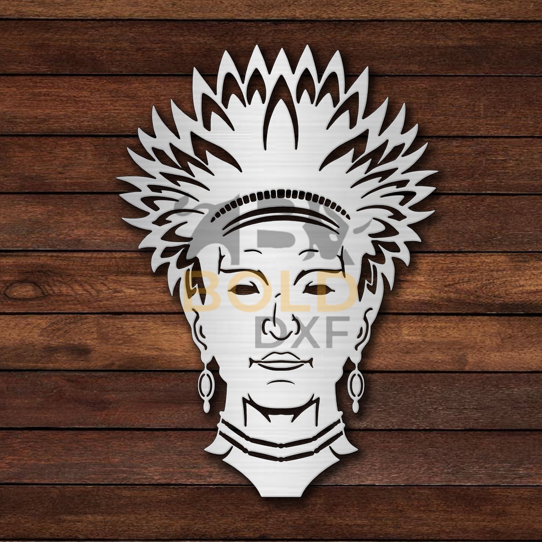 Native American DXF & SVG - Etsy