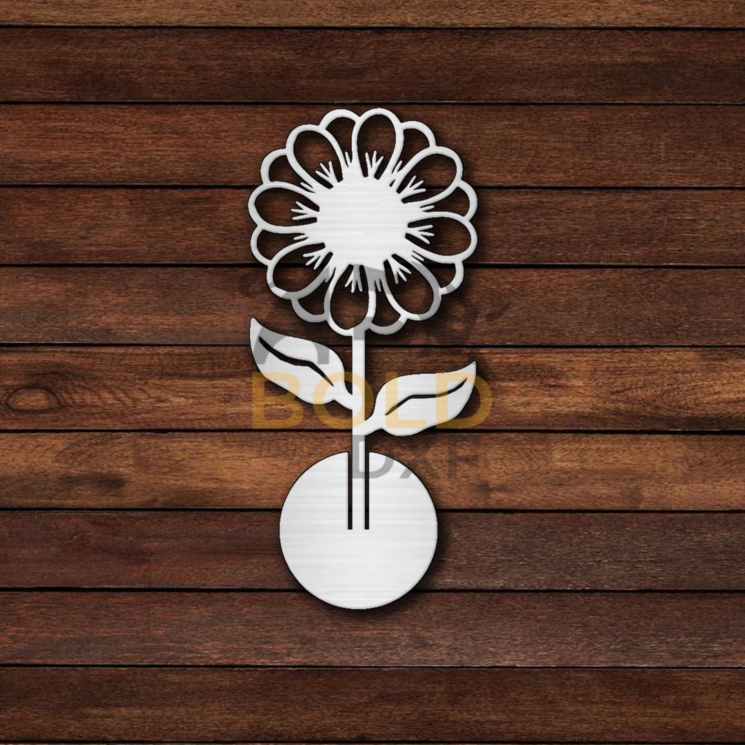 Table Top - Sunflower DXF & SVG - Etsy