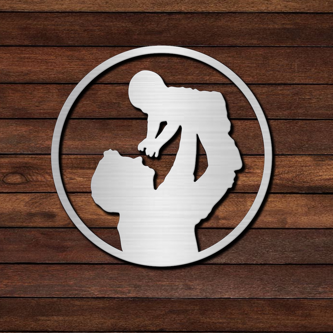 Father and Child DXF & SVG - Etsy