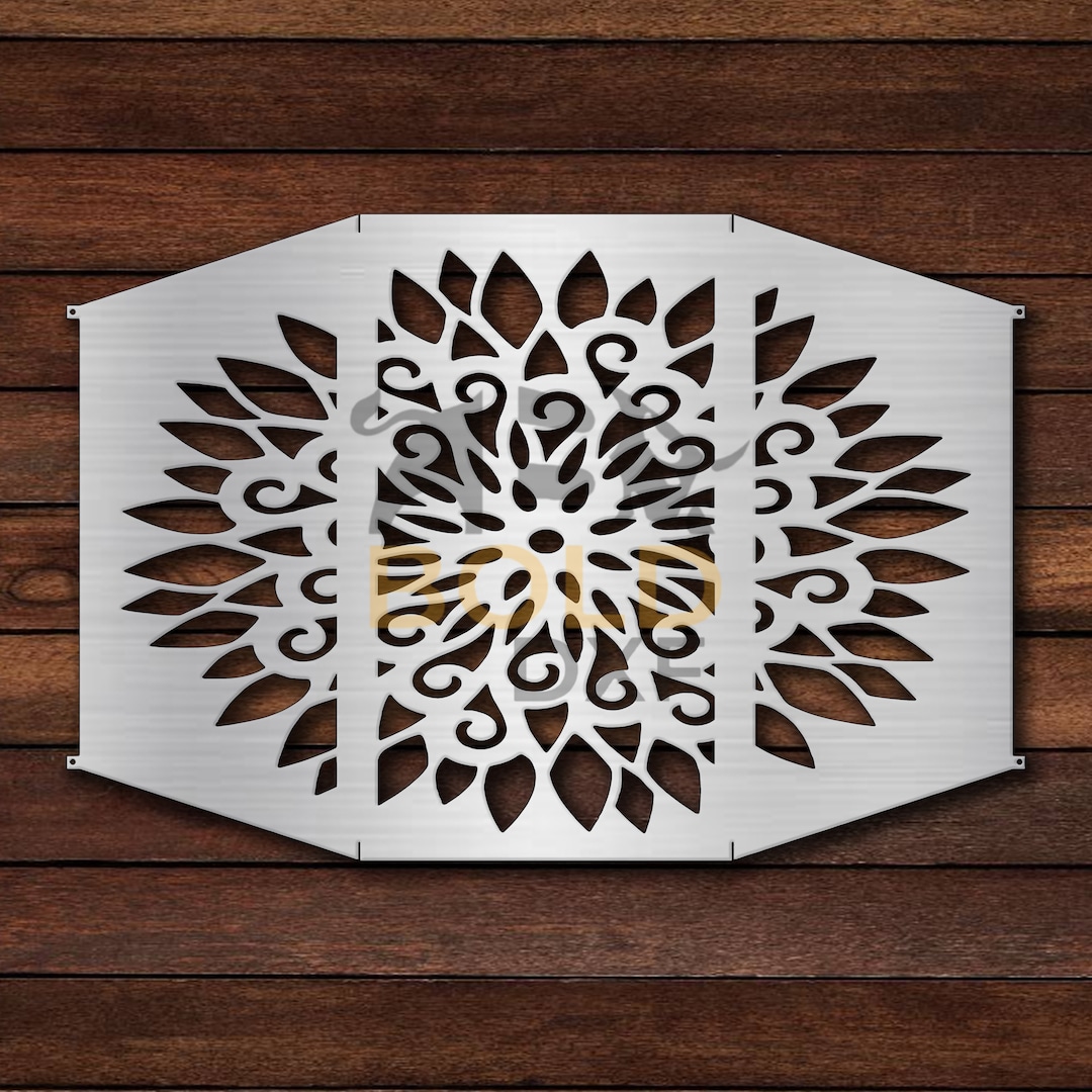 Sconce - Mandala DXF & SVG - Etsy
