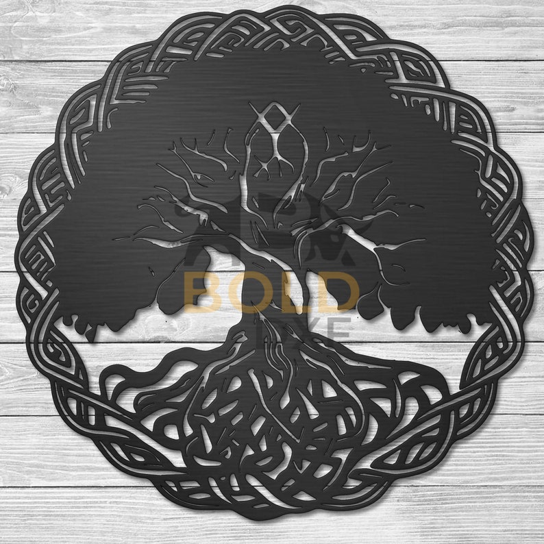 Celtic Knot - Tree of Life DXF & SVG - Etsy