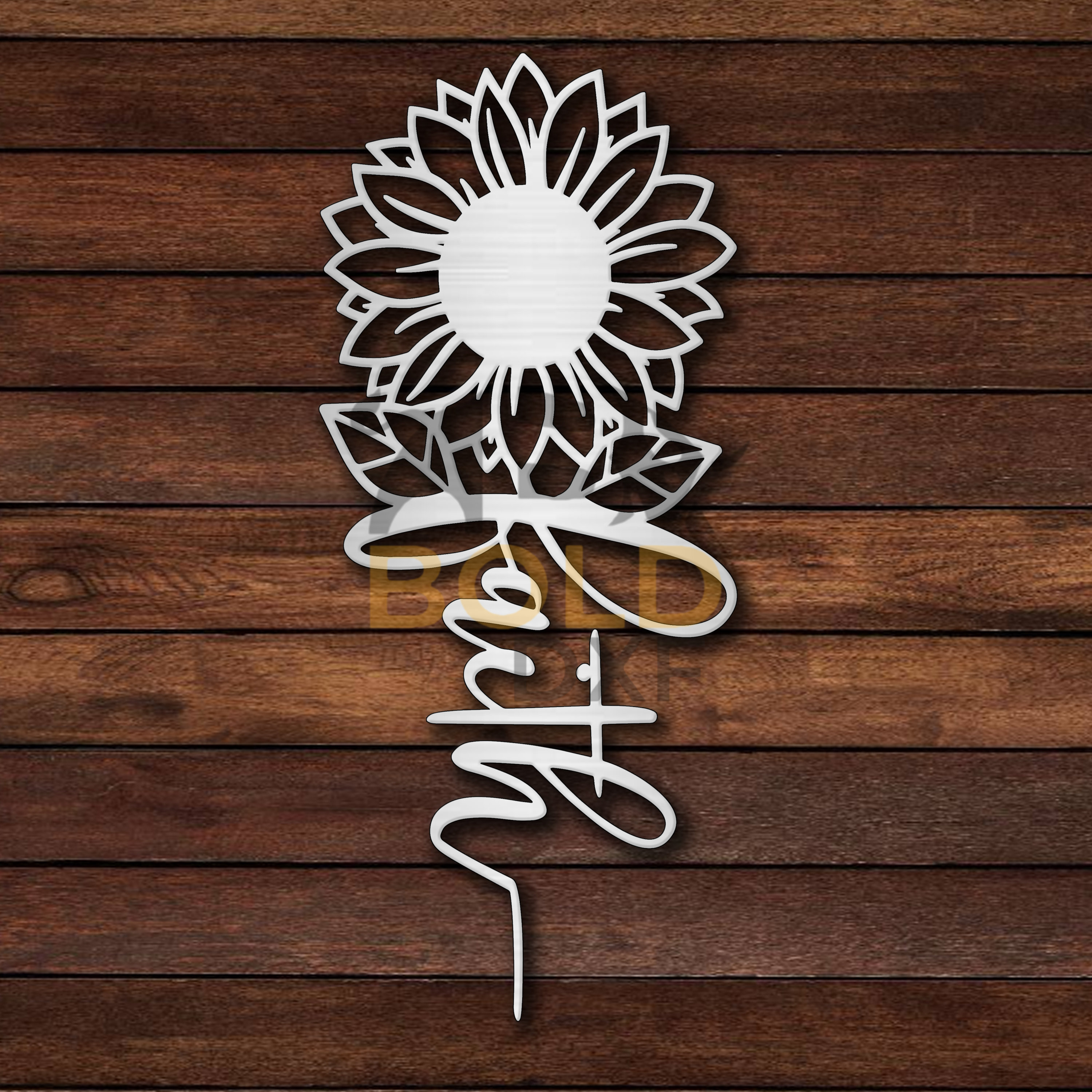 Sunflower Faith DXF & SVG - Etsy