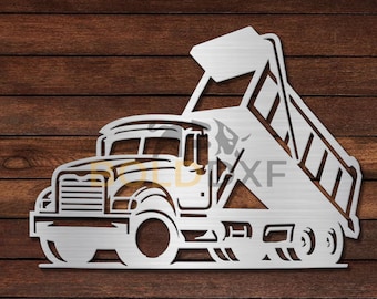 CUT READY, Freightliner 18 Wheeler Big Rig Truck Silhouette,svg,dxf ...