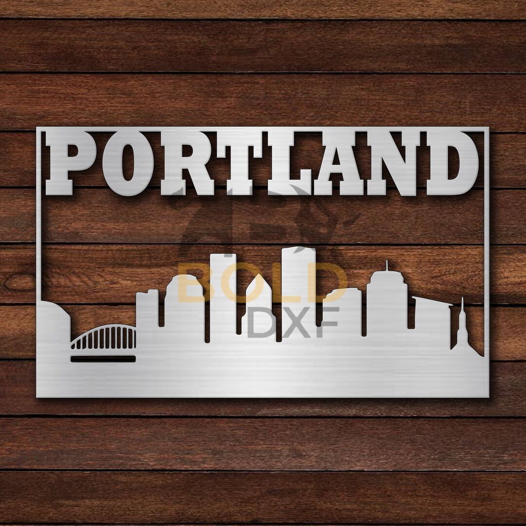 Portland DXF & SVG - Etsy