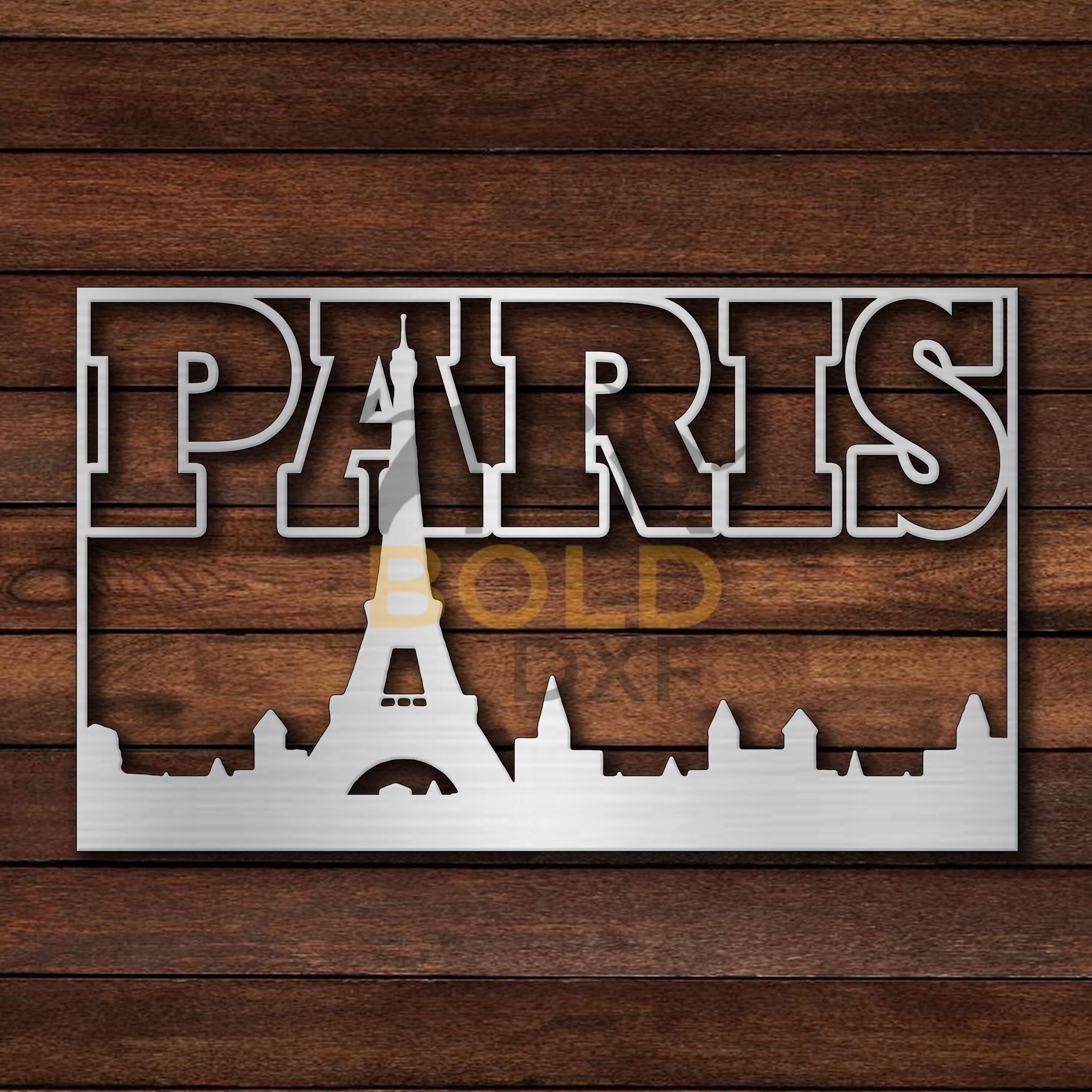 Paris DXF & SVG - Etsy
