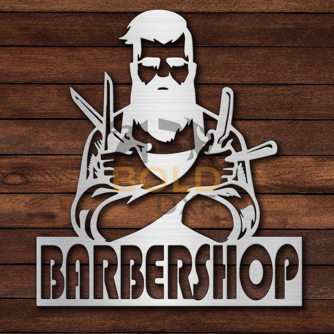 Barber Shop DXF & SVG - Etsy