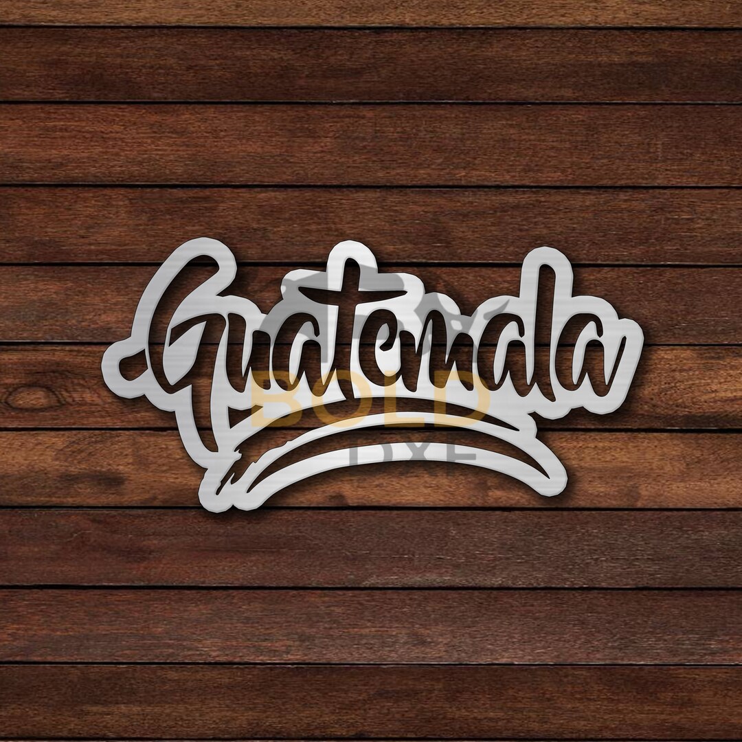 Guatemala Design 3 DXF & SVG - Etsy