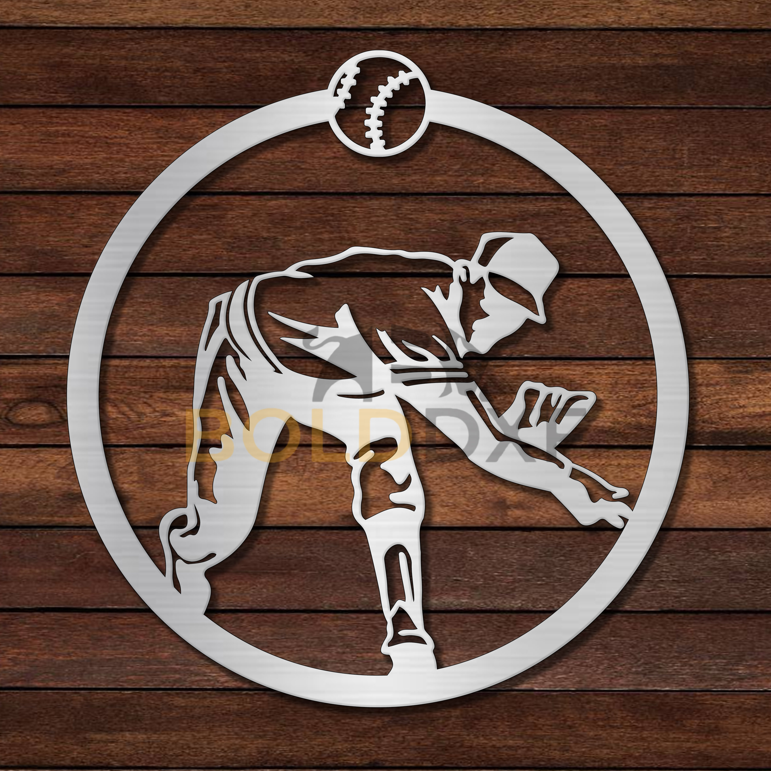 Baseball Pitcher DXF & SVG - Etsy
