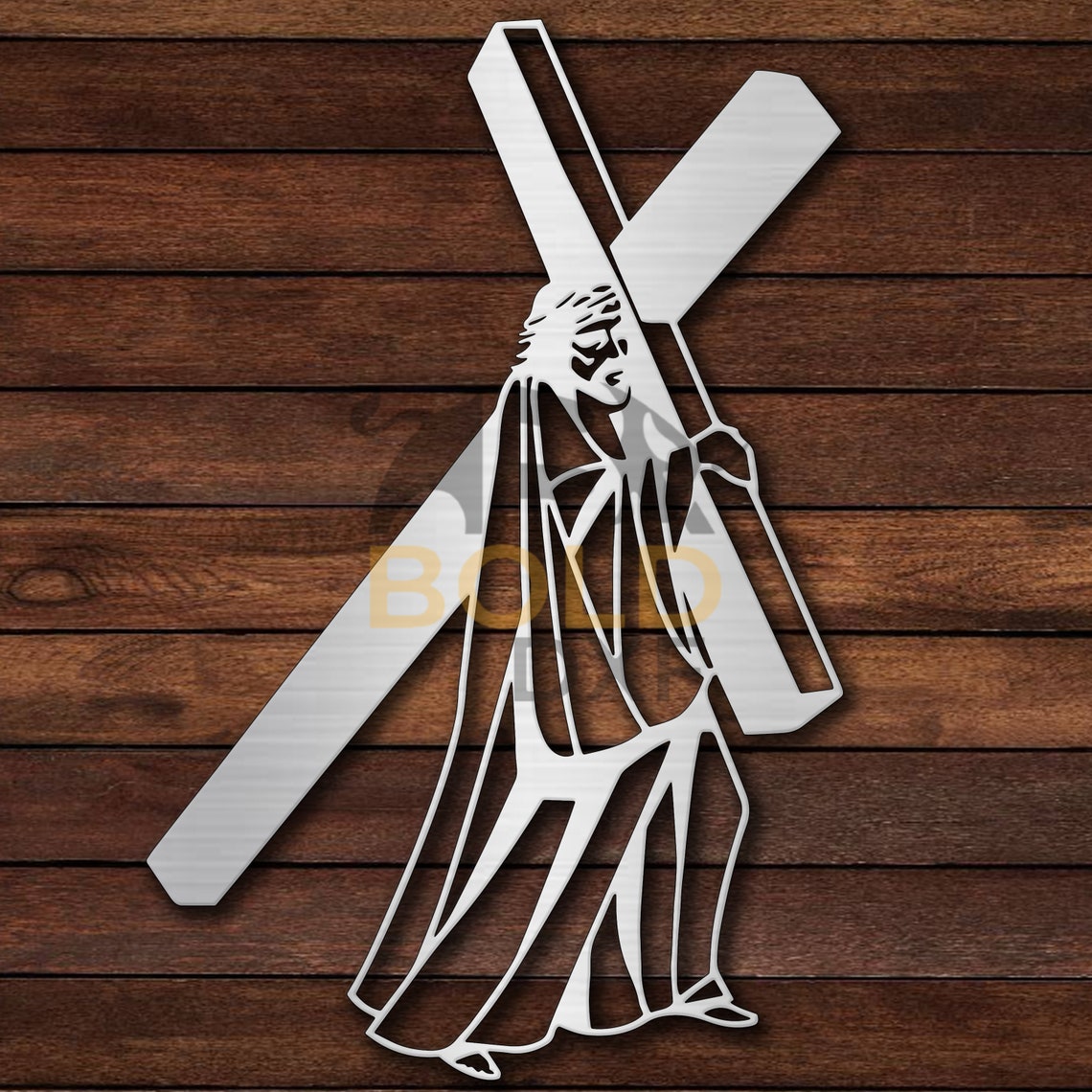 Jesus Christ Carrying the Cross DXF & SVG - Etsy