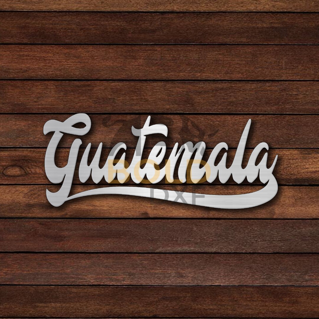 Guatemala Design 2 DXF & SVG - Etsy