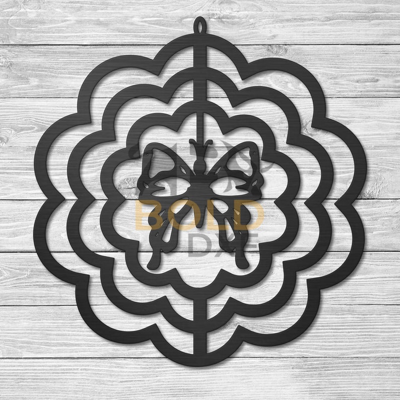 Wind Spinner - Butterfly DXF & SVG - Etsy