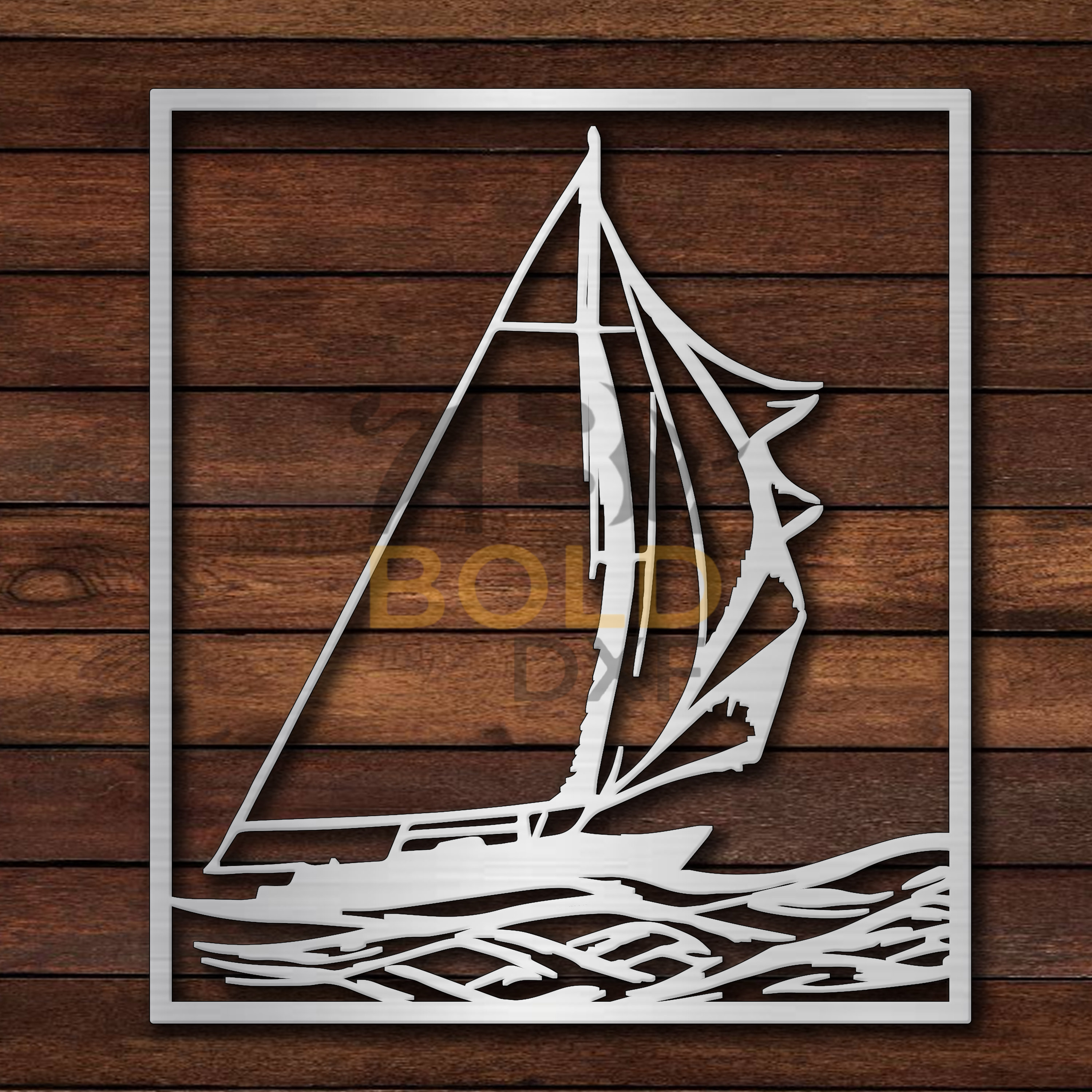 Sail Boat Design 3 DXF & SVG - Etsy