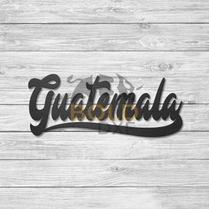 Guatemala Design 2 DXF & SVG - Etsy