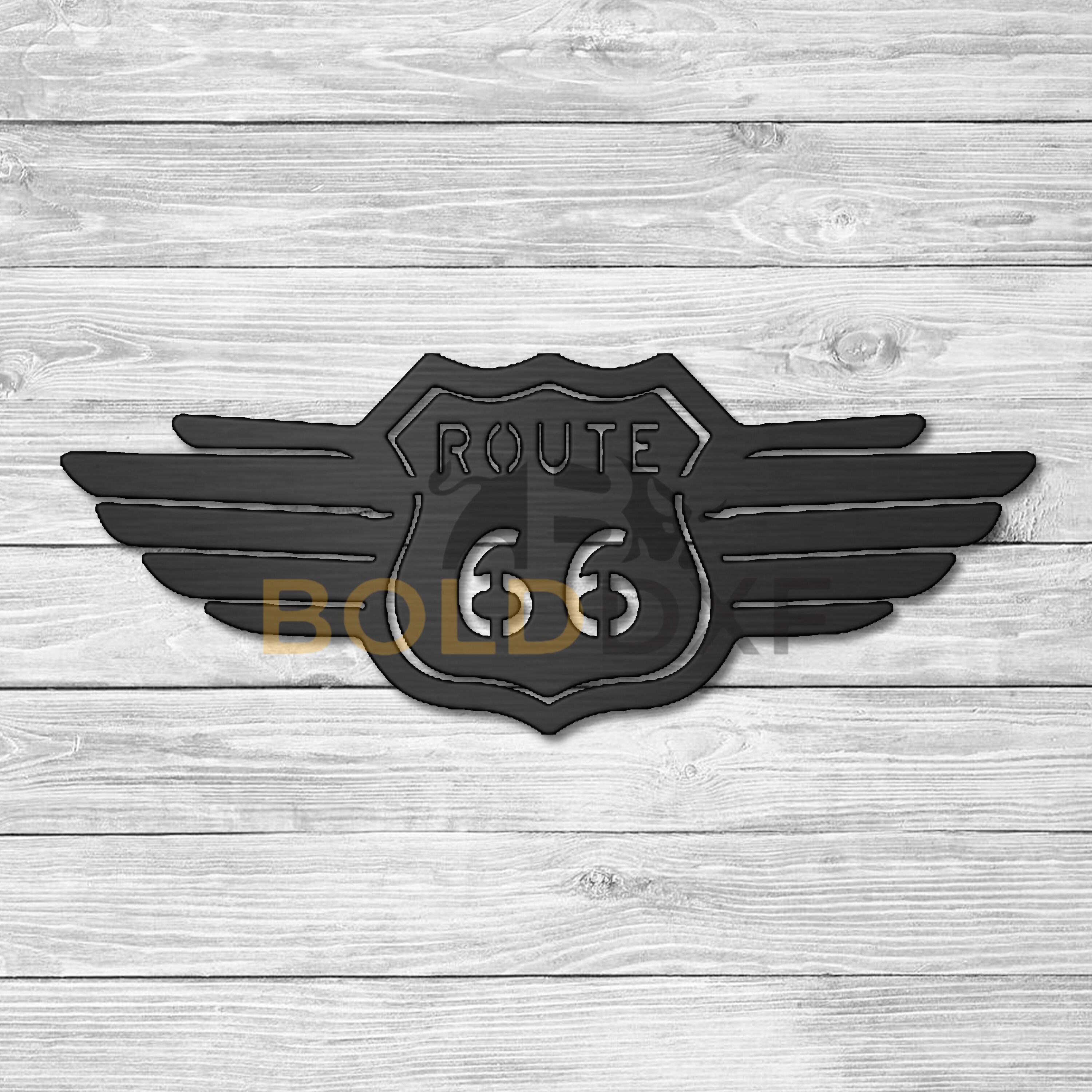 Route 66 DXF & SVG - Etsy