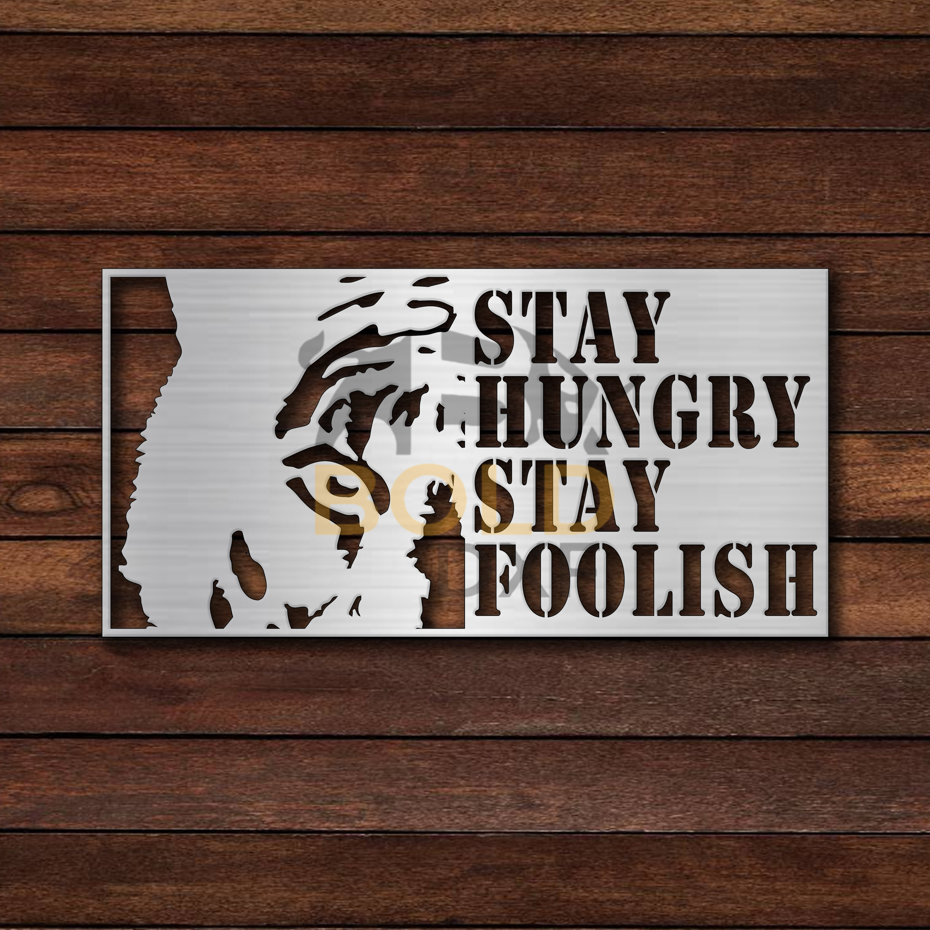Stay Hungry Stay Foolish Poster Whole Earth