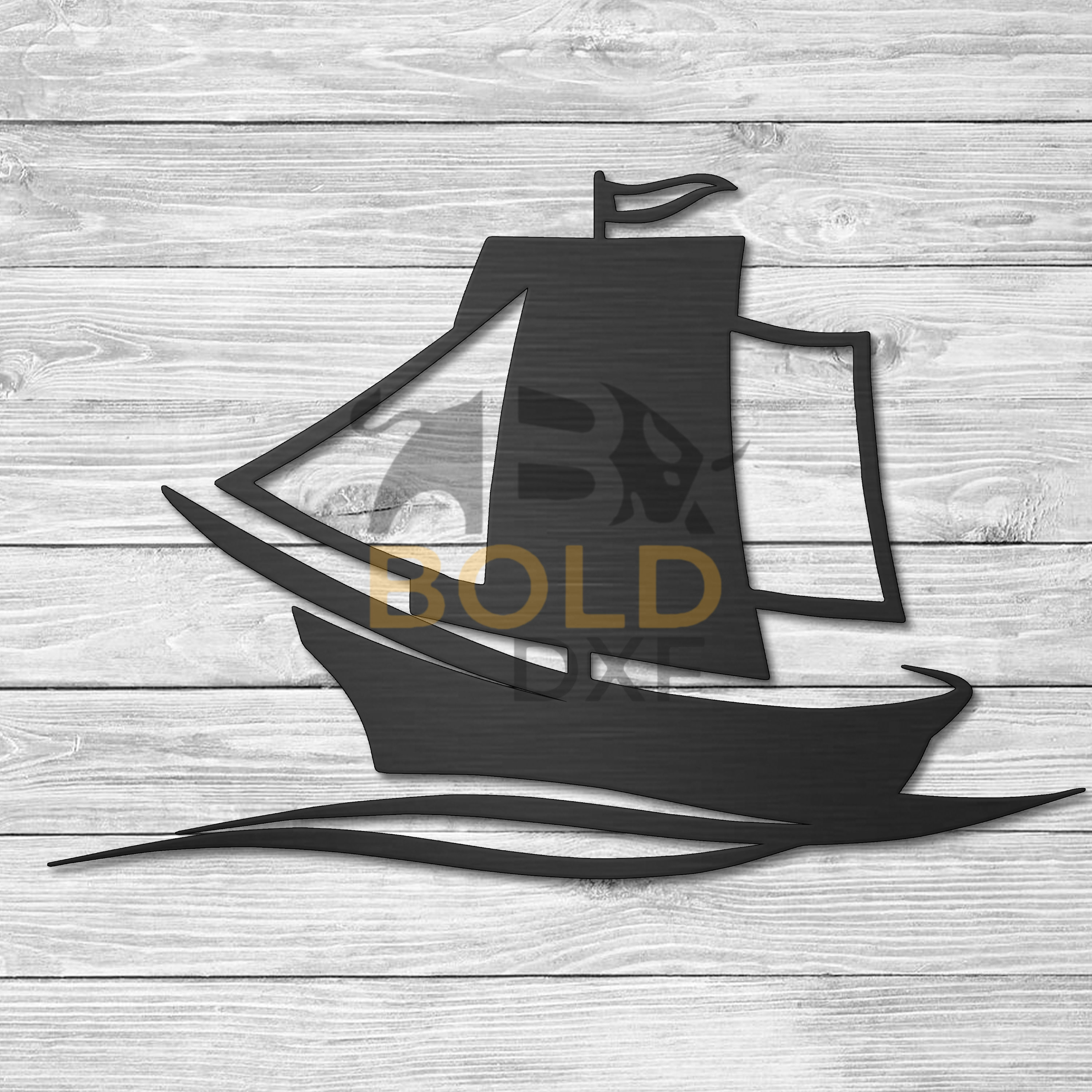 Sail Boat Design 1 DXF & SVG - Etsy