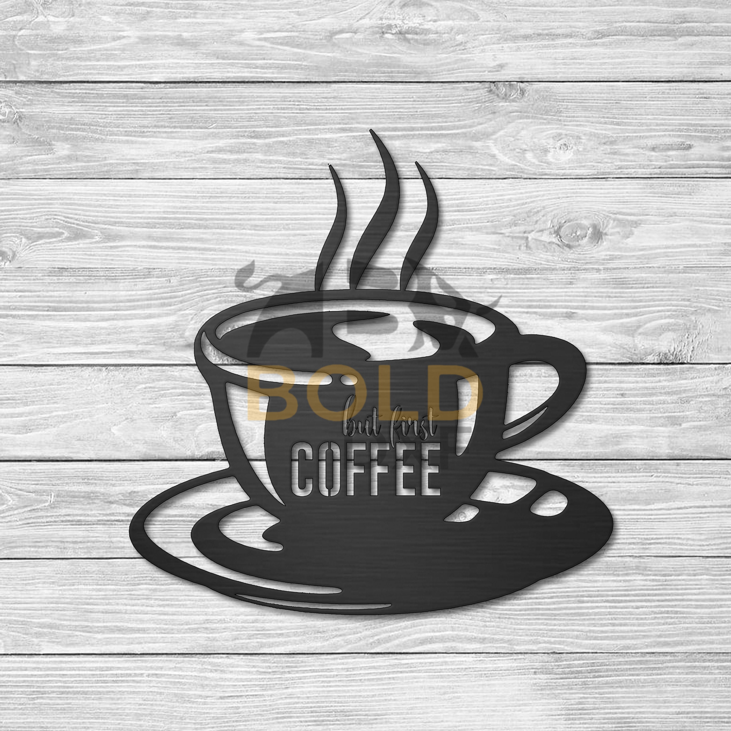 But First, Coffee DXF & SVG - Etsy
